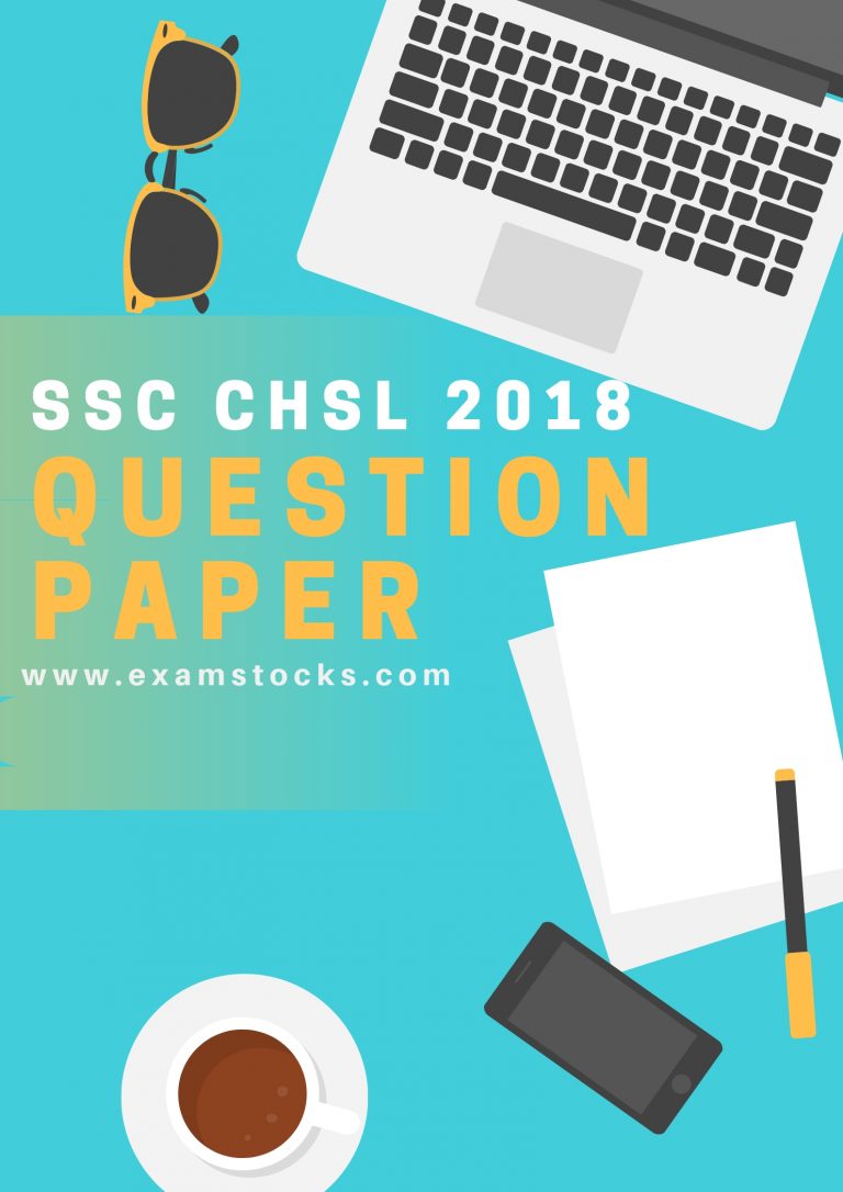 SSC CHSL Question Paper 2018 PDF Download [Bilingual]